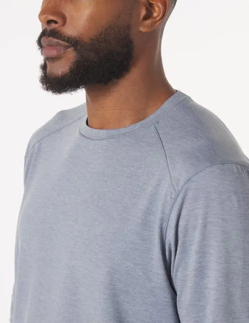 GLYDER Dash Crew Neck - Greystone Marble