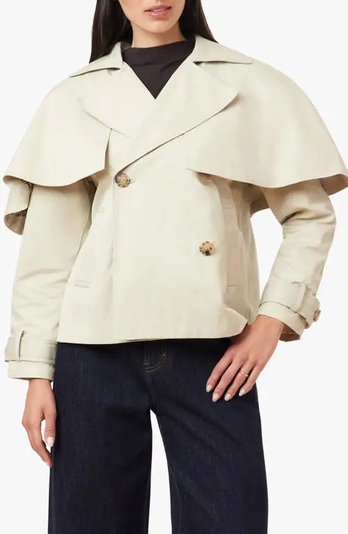 Habitual Cropped Trench Jacket
