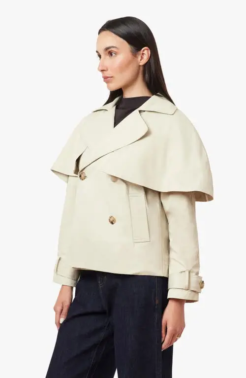 Habitual Cropped Trench Jacket