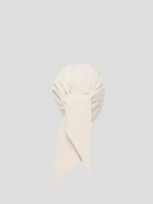 Manière De Voir Arianne Linen Cap - Natural