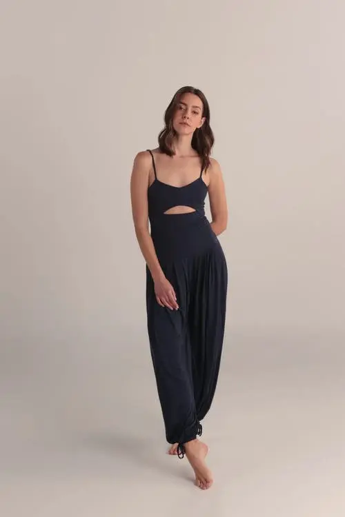 TRISKEL Soft Rayon Yoga Lounge Jumpsuit