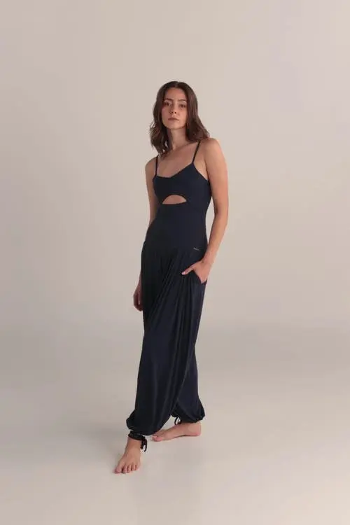 TRISKEL Soft Rayon Yoga Lounge Jumpsuit