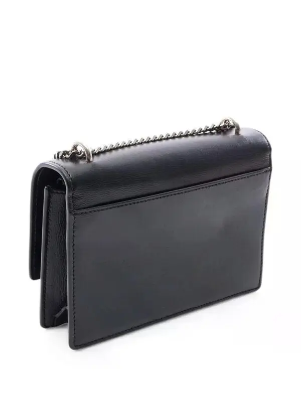 Saint Laurent 2010s Sunset Chain Shoulder Bag - Black