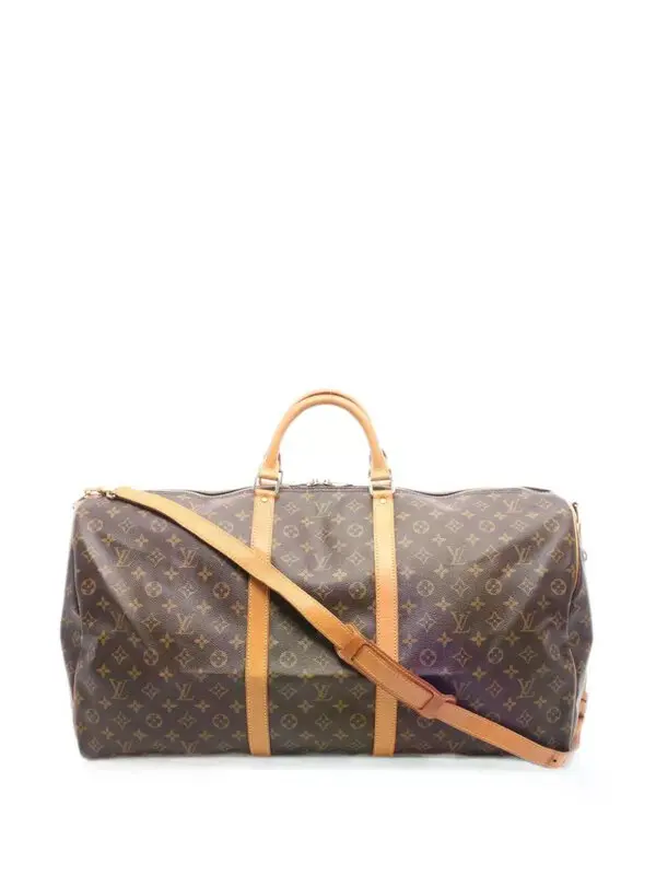 LOUIS VUITTON 1997 Keepall Bandoulière 60 Monogram Canvas Bag