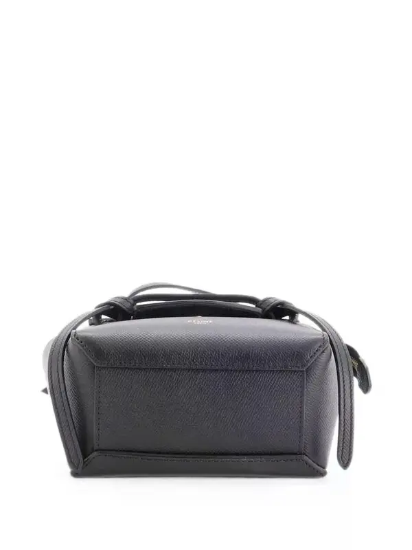 Celine Belt Bag Textured Leather Pico Shoulder Bag