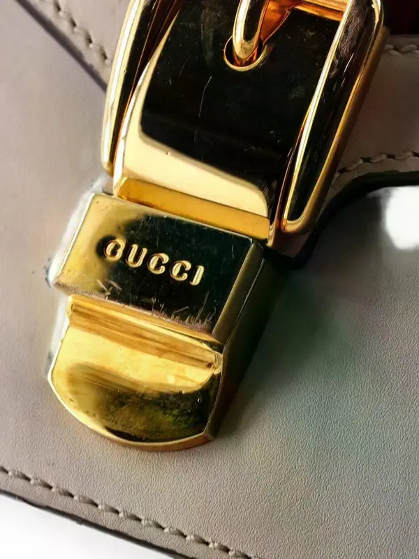 Gucci Sylvie Chain Shoulder Bag Leather Mini Crossbody Bag