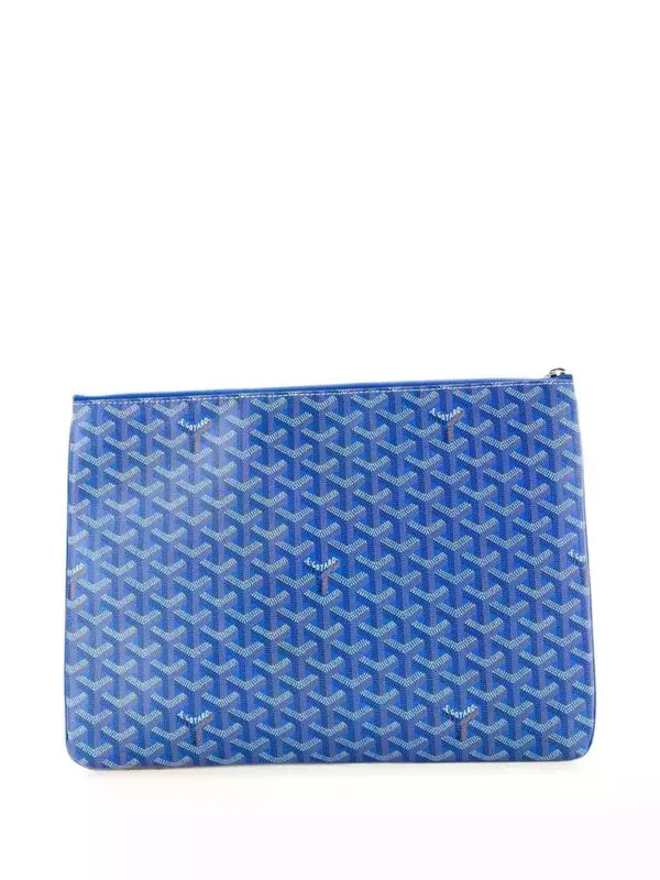 Goyard Senat Zip Coated Canvas Gm Pouch