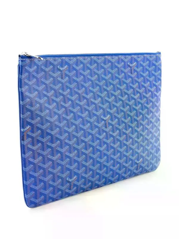 Goyard Senat Zip Coated Canvas Gm Pouch