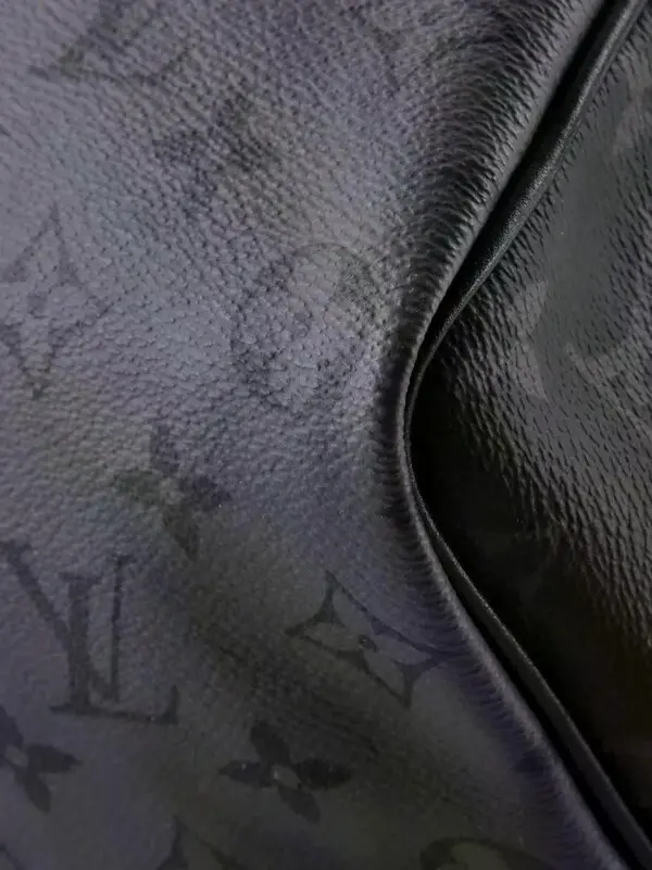 LOUIS VUITTON Keepall Bandouliere Bag Reverse Monogram Eclipse Canvas 50 Travel Bag