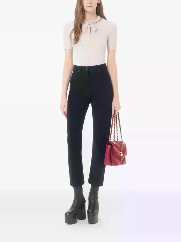 Valentino Garavani Straight Leg Denim Pants