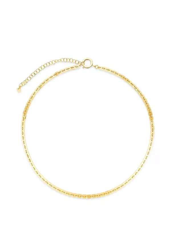 CADAR 18k Yellow Square-link Chain Necklace - Gold