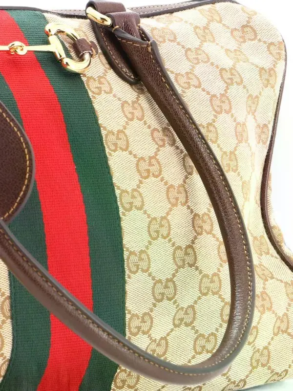 Gucci Gg Canvas Boston Bag