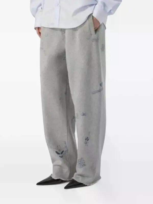 Vetements Scribble-print Trousers