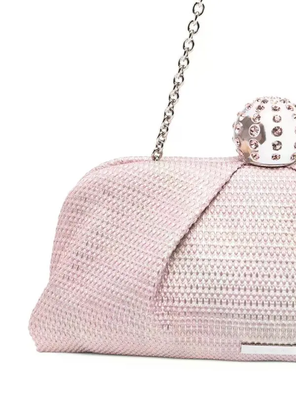 AQUAZZURA Tequila Crystal Embellished Clutch Bag