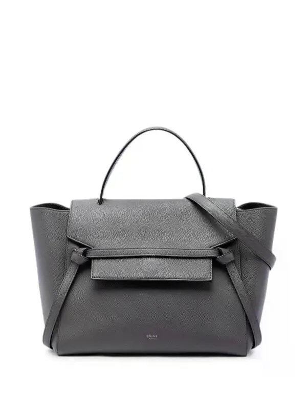Celine 2017 Mini Grained Calfskin Belt Bag Satchel