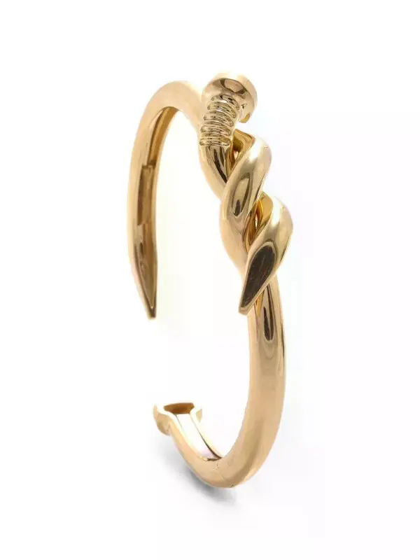David Webb Twisted Nail Cuff Bracelet