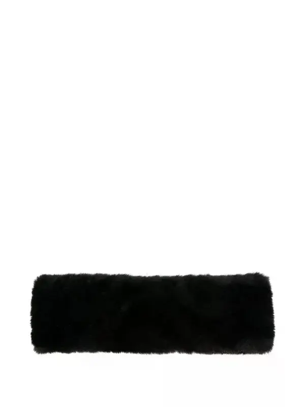 Apparis Eleni Faux-fur Headband - Black
