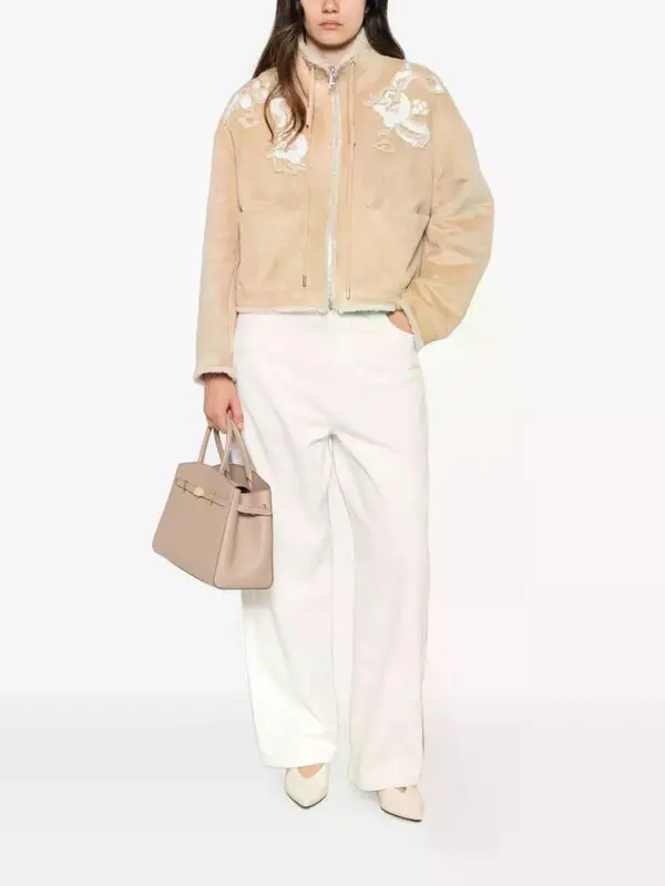 ERMANNO FIRENZE Embroidered-detail Jacket