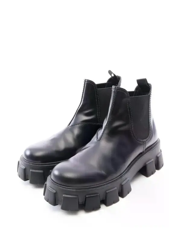 Prada Monolith Chelsea Boots