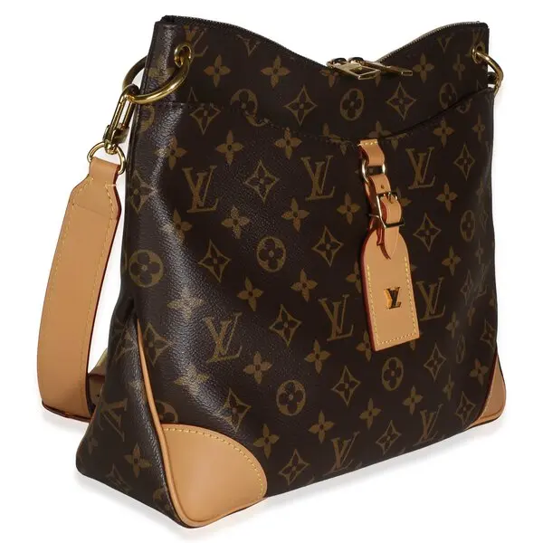 LOUIS VUITTON Monogram Canvas Odeon Mm Shoulder Bag