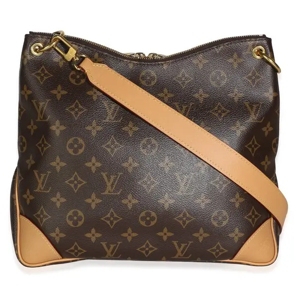 LOUIS VUITTON Monogram Canvas Odeon Mm Shoulder Bag