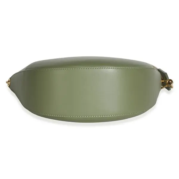 Loewe Luna Bag In Avocado Satin Calfskin - Green