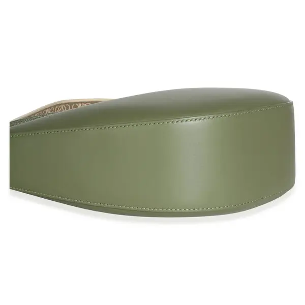 Loewe Luna Bag In Avocado Satin Calfskin - Green
