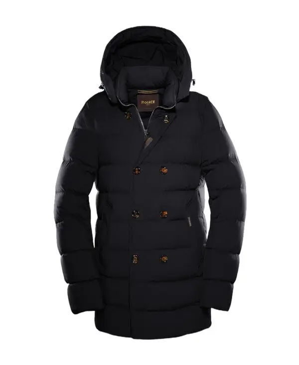 MOORER Quilted Double-breasted Jacket
