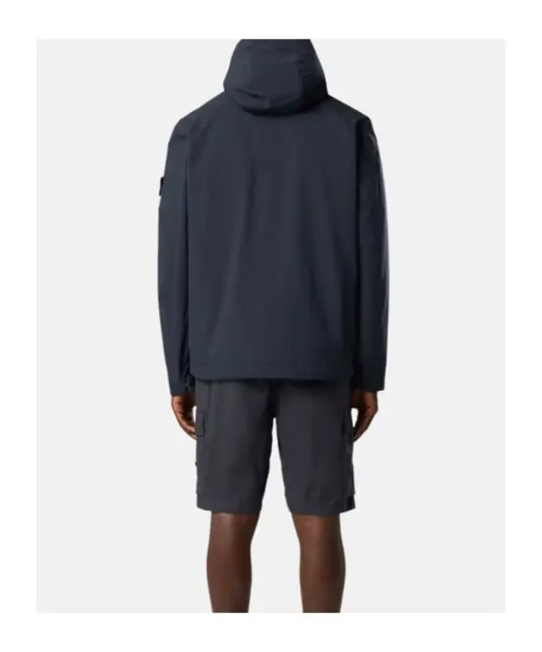 Stone Island Hooded Jacket With Wind- And Water-resistant Membrane