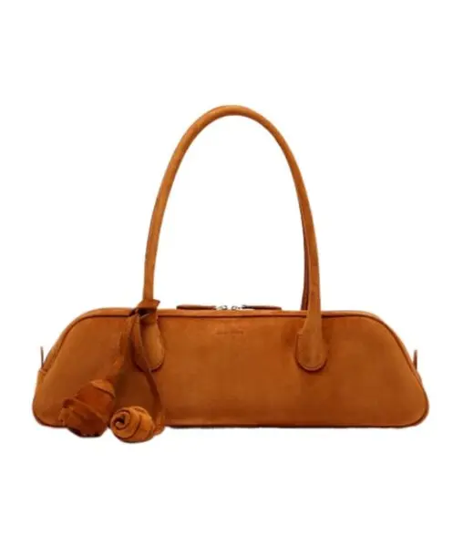 Magda Butrym Brigitte Suede Shoulder Bag
