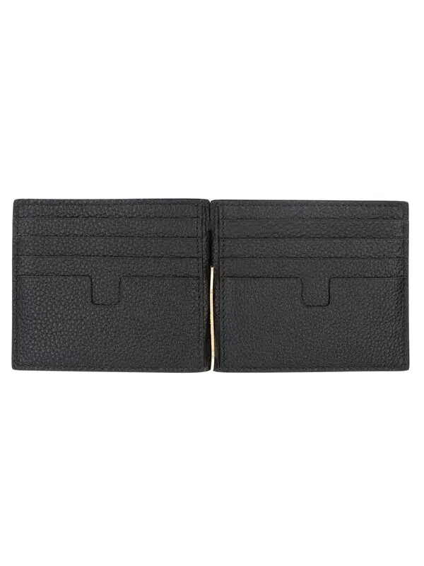 TOM FORD Portacarte Bi-fold In Pelle