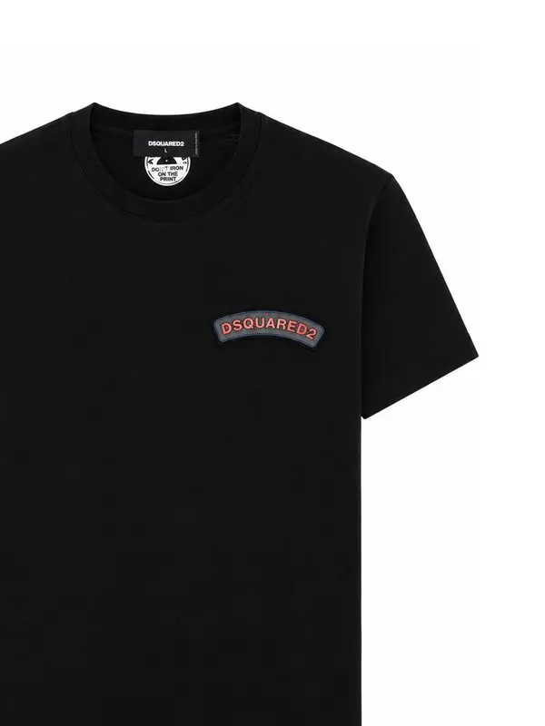 Dsquared2 T-shirt Con Logo - Black