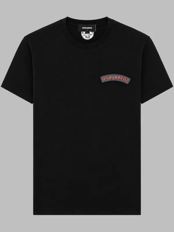 Dsquared2 T-shirt Con Logo - Black