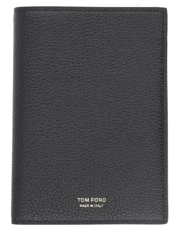 TOM FORD Porta Passaporto In Pelle - Black