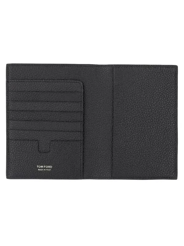 TOM FORD Porta Passaporto In Pelle