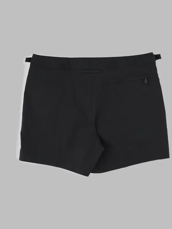 TOM FORD Swim Shorts With Straps - Black