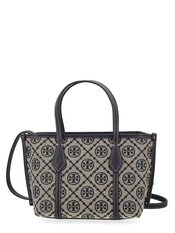Tory Burch Perry T Monogram Mini Shopping Bag