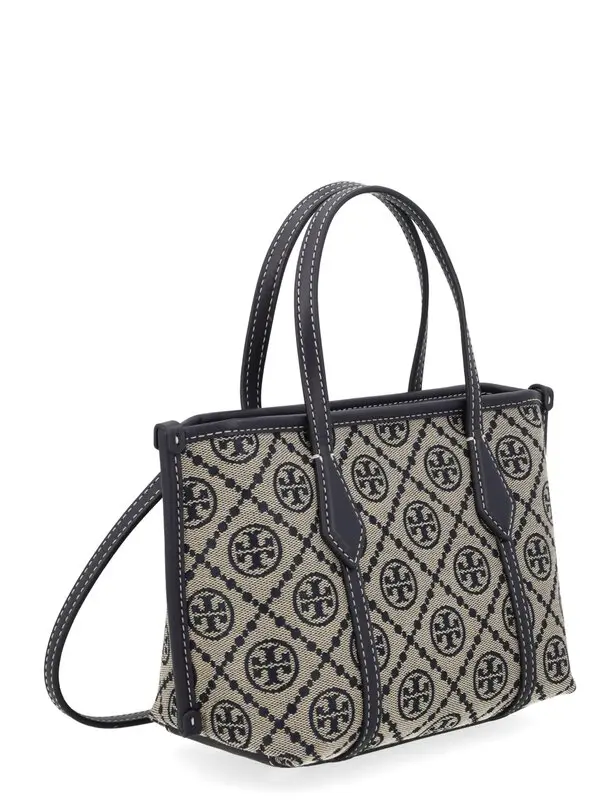 Tory Burch Perry T Monogram Mini Shopping Bag