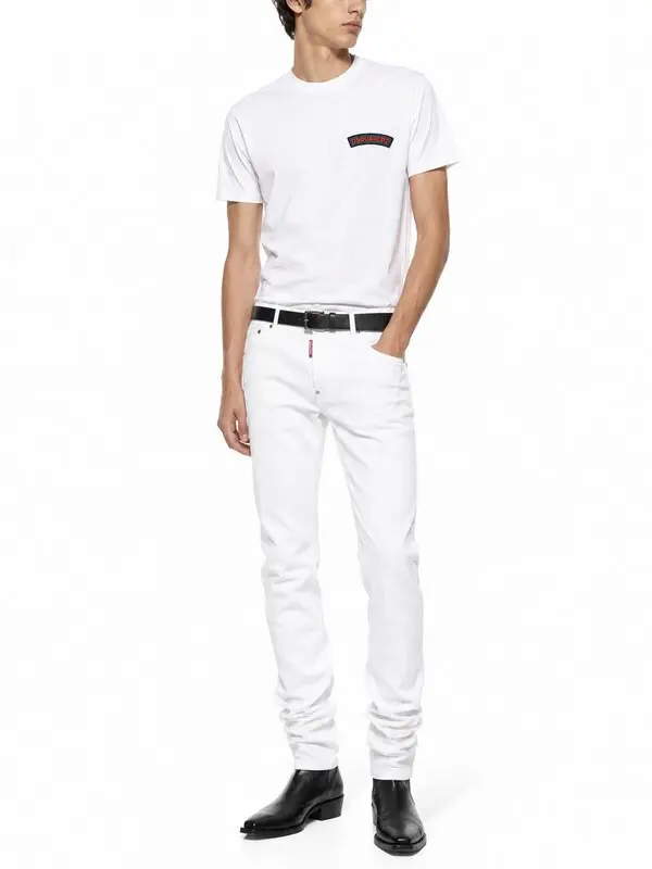 Dsquared2 T-shirt Con Logo - White
