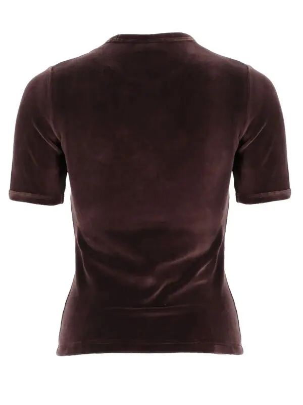 COURREGES T-shirt In Velluto