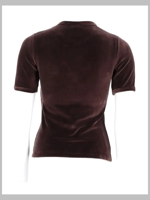 COURREGES T-shirt In Velluto