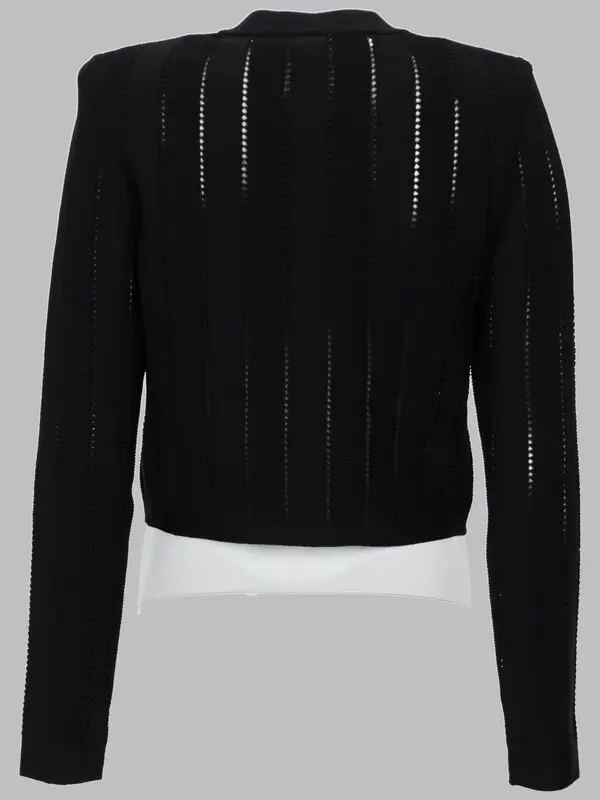 Balmain Cropped Cardigan