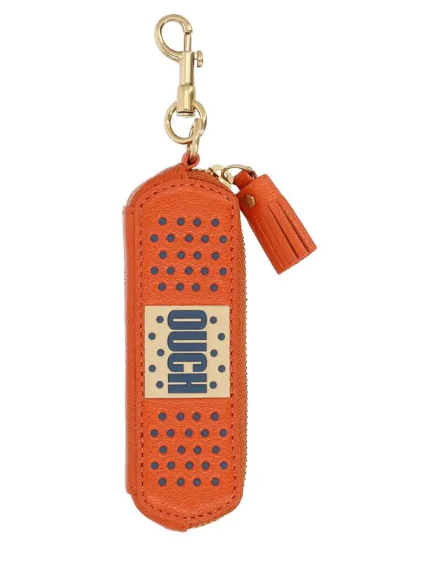 ANYA HINDMARCH Charm "plaster" In Pelle