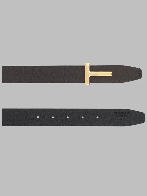 TOM FORD T Icon Leather Belt