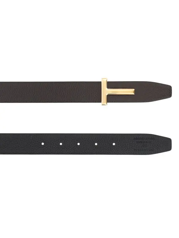 TOM FORD T Icon Leather Belt