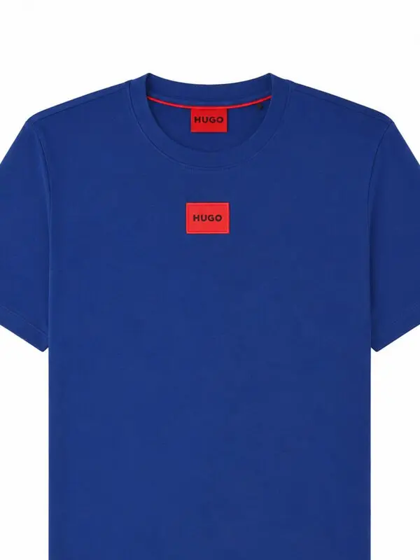 Hugo T-shirt Con Patch Logo