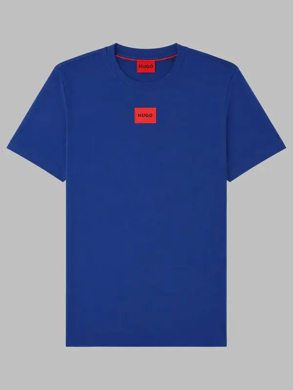 Hugo T-shirt Con Patch Logo