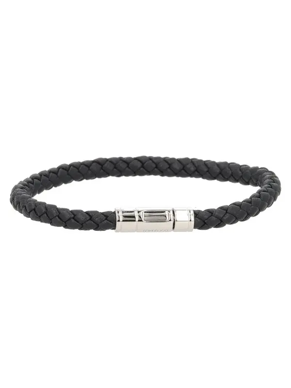 TOM FORD Braided Leather Bracelet