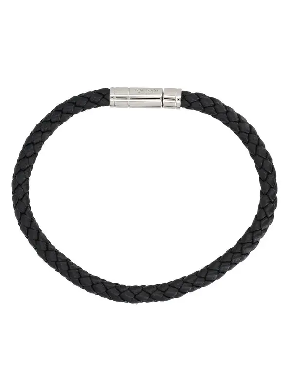 TOM FORD Braided Leather Bracelet