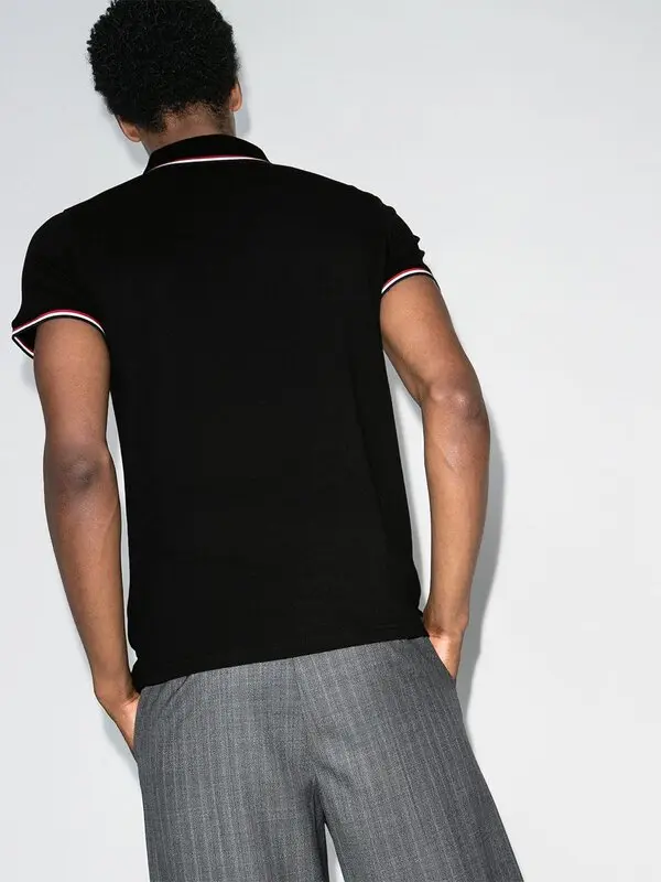 Moncler Logo Cotton Polo Shirt